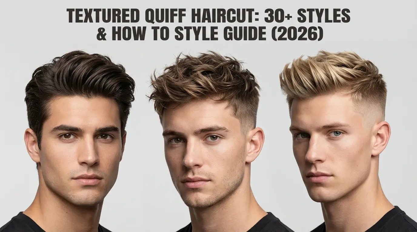 Textured Quiff Haircut: 30+ Styles & How to Style Guide