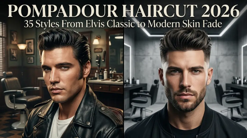 Pompadour Haircut for Men: 35 Best Styles, Fades & Styling Guide 2026