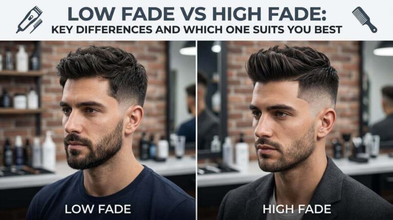Low Fade vs High Fade: Differences, Face Shape & Hair Type Guide