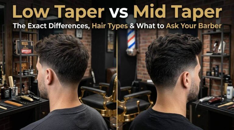 Low Taper vs Mid Taper: Exact Differences, Hair Types & What to Ask Barber